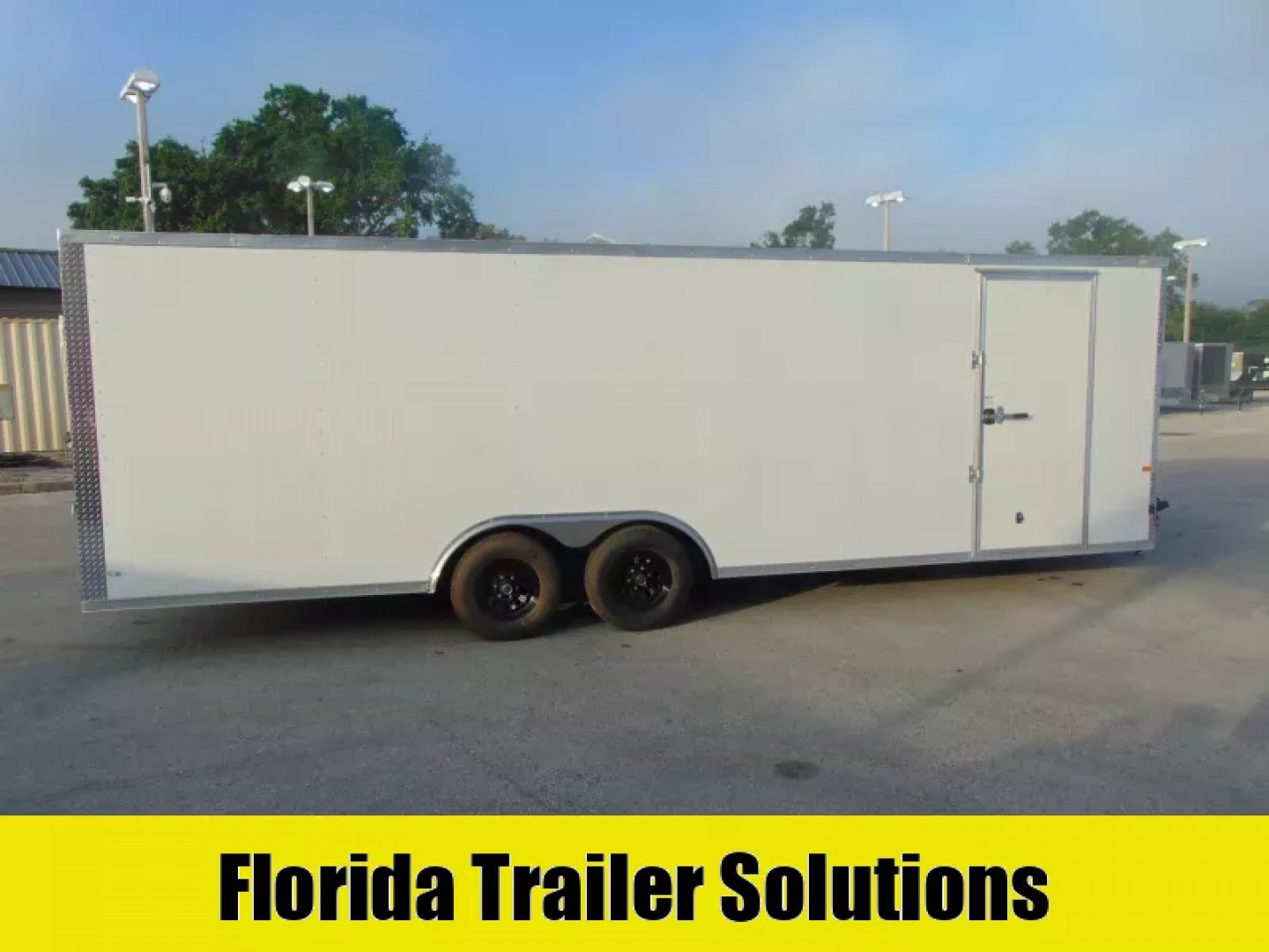 New New Rock Solid Cargo 8.5X24TA 10k Enclosed Cargo Trailer w/.080 ...