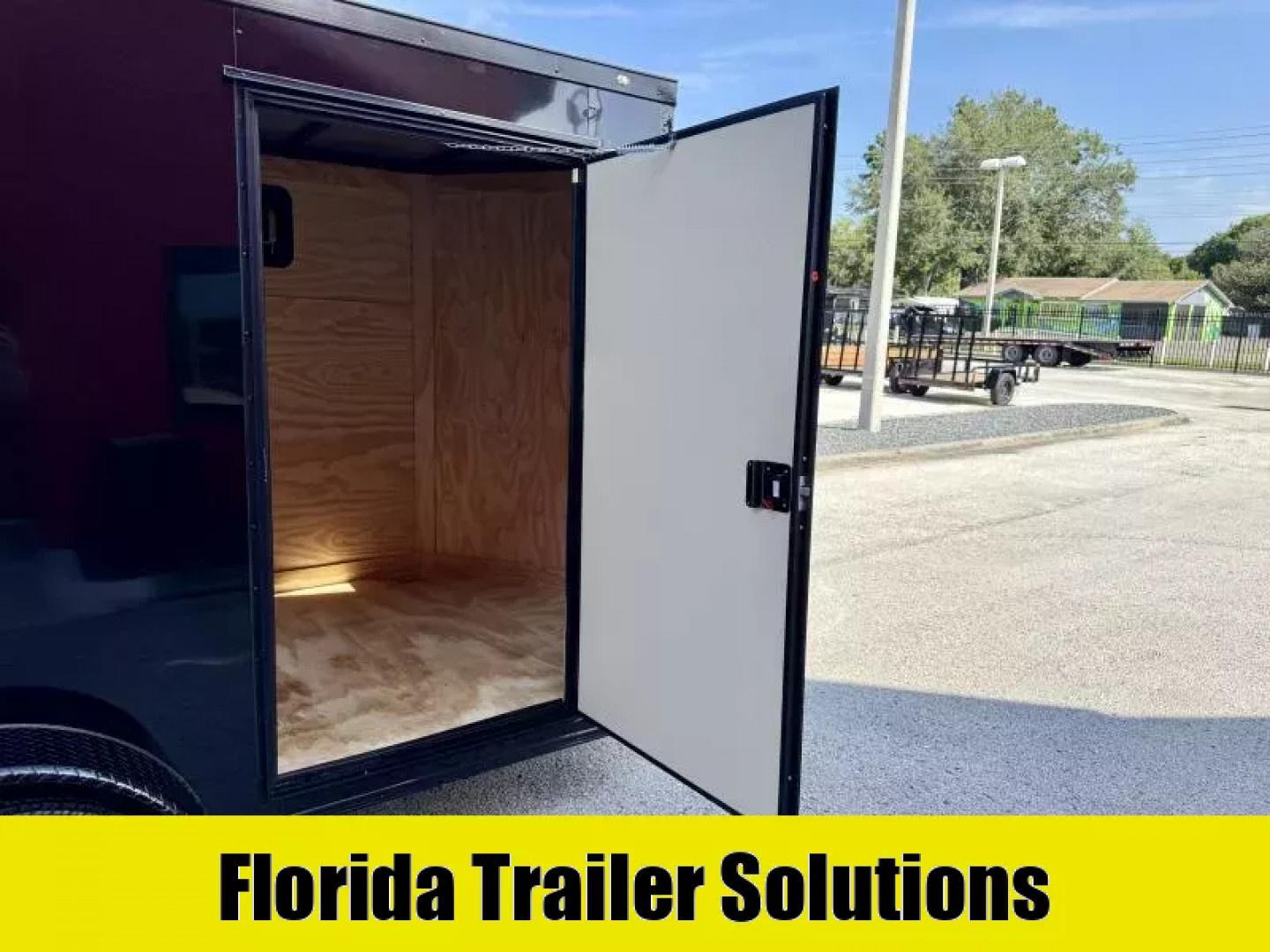New 2026 Rock Solid Cargo 6x12 Ramp Door Black Out Package 7K Cargo ...