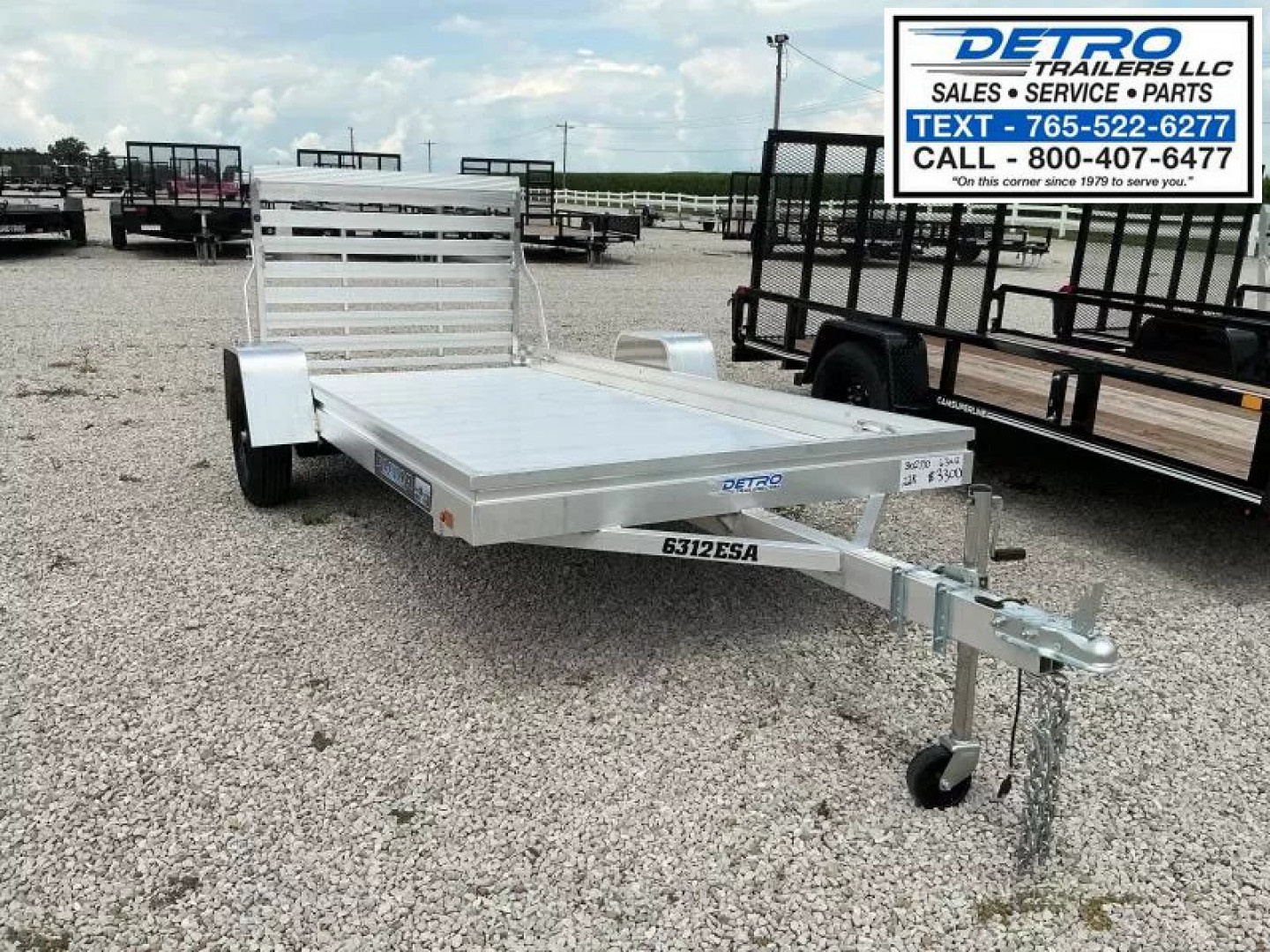 New 2026 Aluma 6312ESA-S-TG Utility Trailer for sale in Bainbridge, IN
