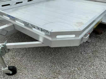 New 2025 Aluma 7712H-S-BT 3K Torsion Idler Bi-fold Tailgate Utility ...
