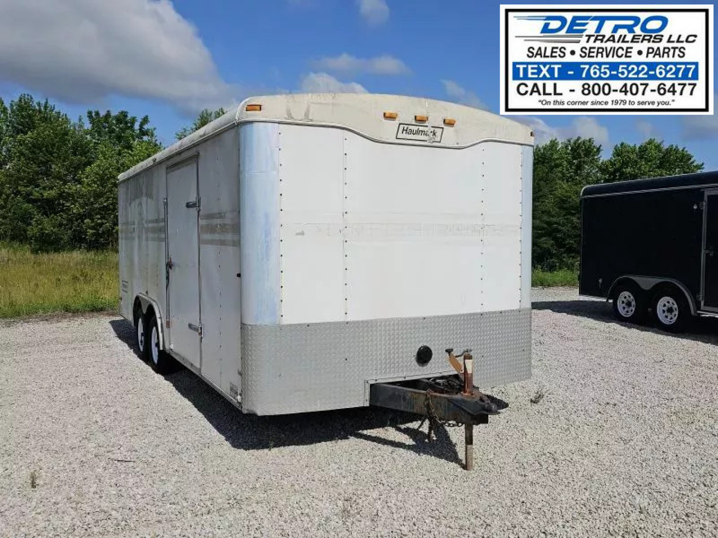 Used 2003 Haulmark 8.5X20 2AXL Cargo / Enclosed Trailer for sale in Bainbridge, IN