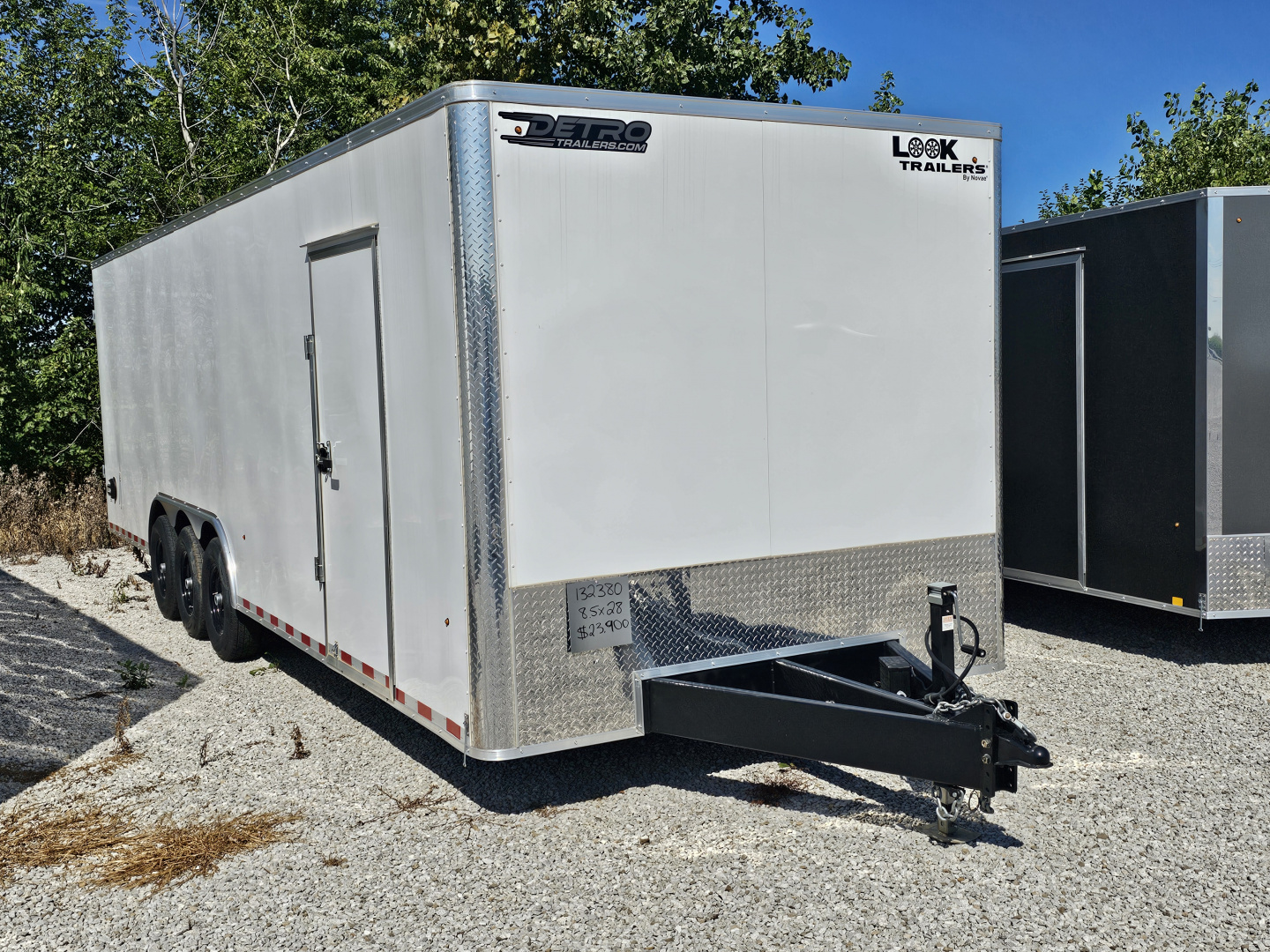 New 2025 Look Trailers Element SE 8.5 x 28 21K Triple Axle Double Rear ...