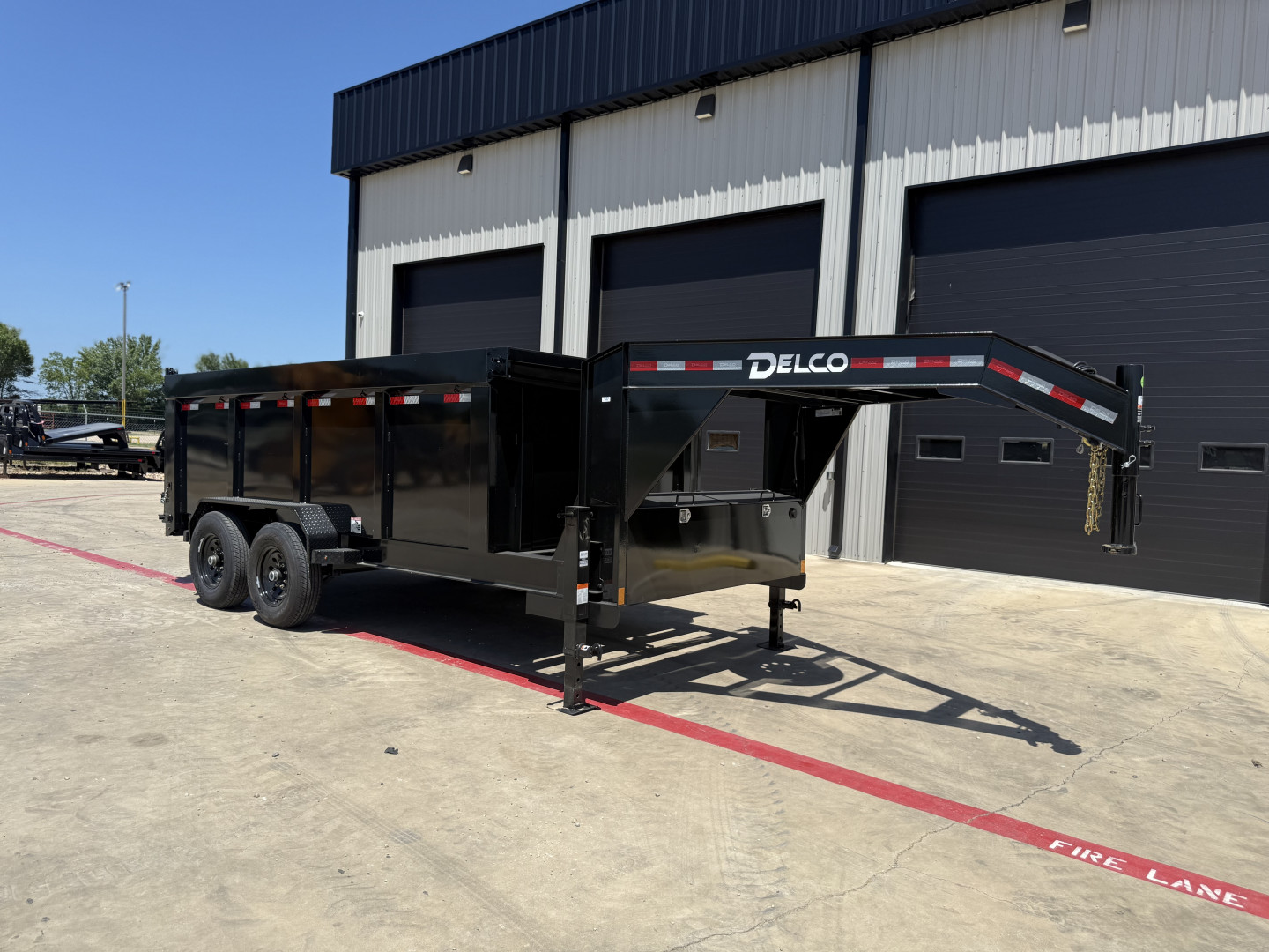New 2025 Delco Trailers D614 Dump Trailer 39462