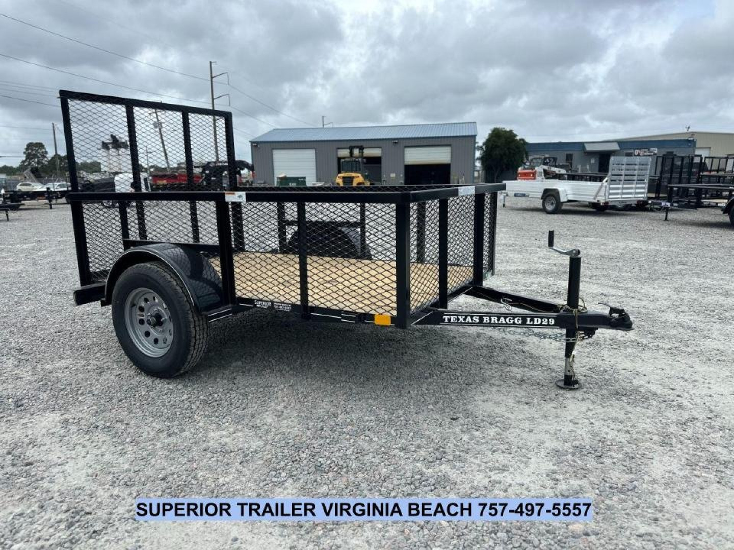 New 2025 Texas Bragg Trailers 5x8LD w/ 2' Expanded Sides & Gate Utility ...