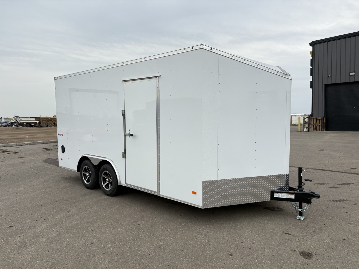 New Bravo Silver Series 8.5' x 16' + V nose Enclosed Cargo Trailer ...