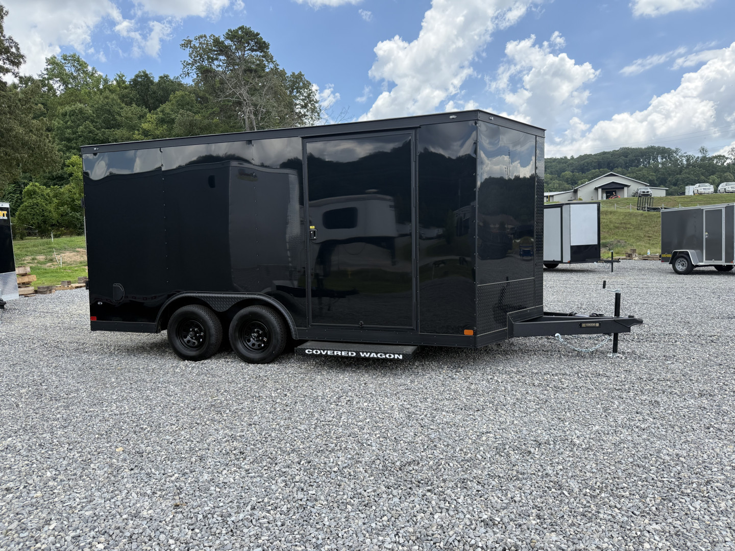 New 2025 Covered Wagon Trailers 8.5X16 TA2 BO POLY 7' Cargo / Enclosed Trailer