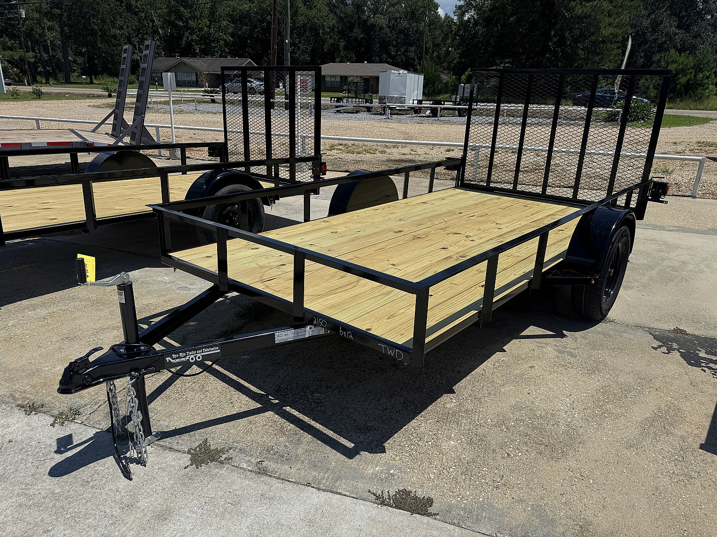 New 2025 6 x12 Utility Trailer