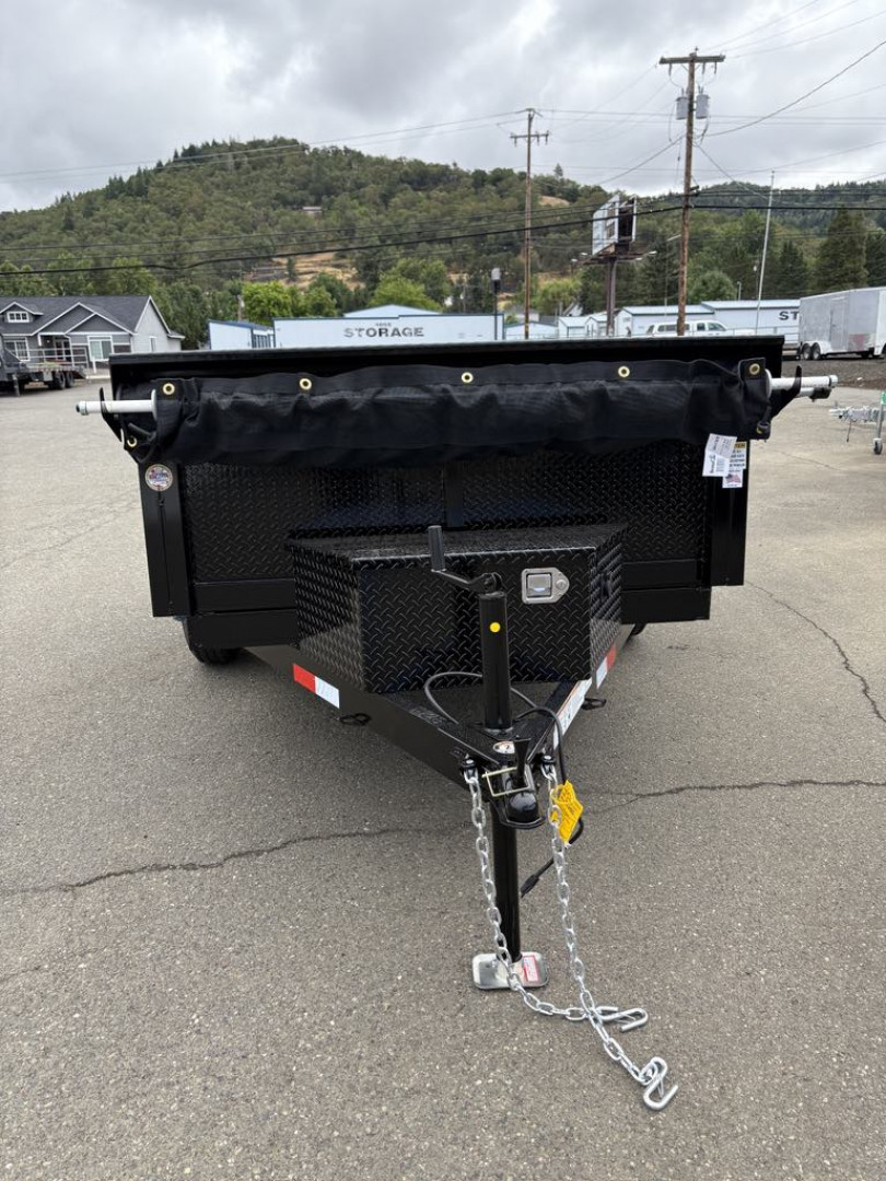 New 2026 VERSATILE SINGLE AXLE PTM58SA 5X8 3K MINI Dump Trailer for ...