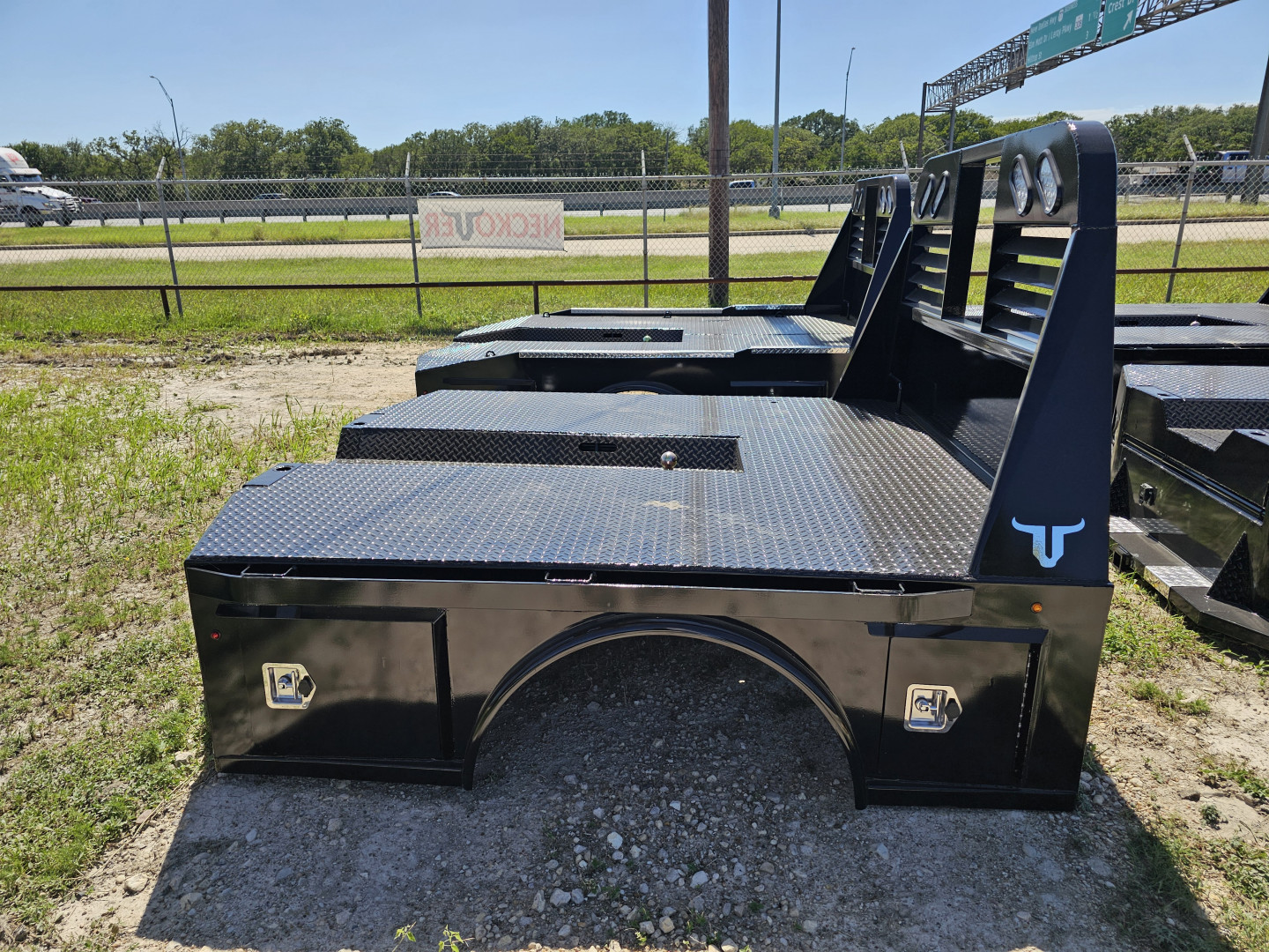 New 2025 Neckover SPEARBED SKIRTED SINGLE WHEEL SHORT Truck Bed