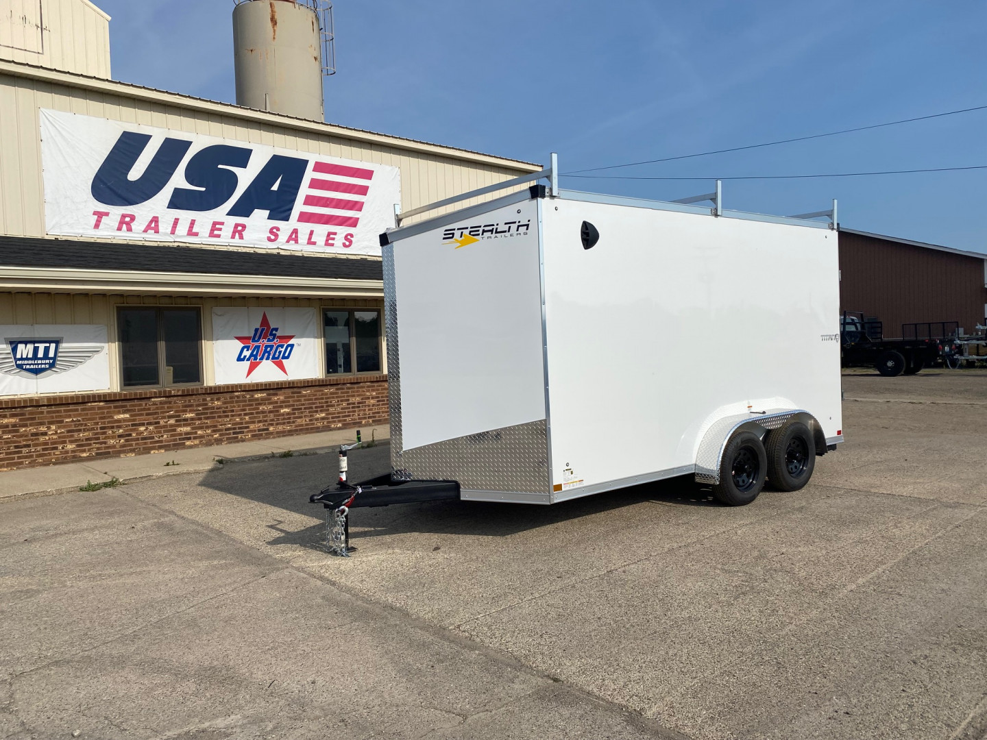 New 2025 Stealth Trailers Titan 7x14 Tandem Axle Cargo / Enclosed ...