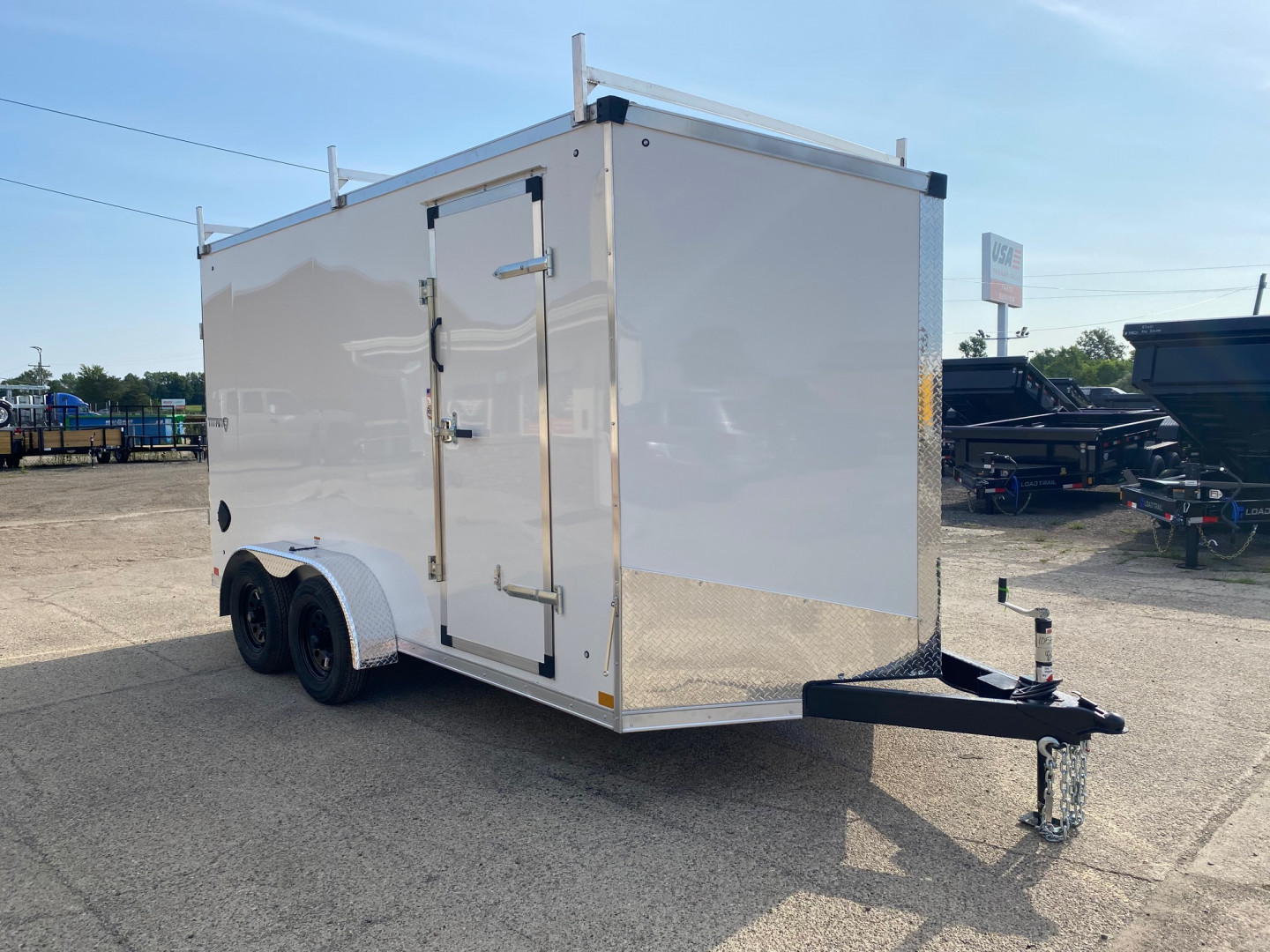 New 2025 Stealth Trailers Titan 7x14 Tandem Axle Cargo / Enclosed ...