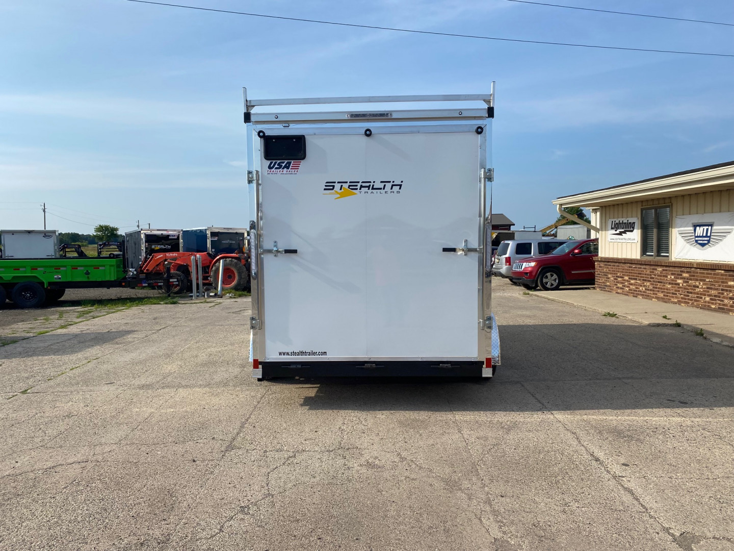 New 2025 Stealth Trailers Titan 7x14 Tandem Axle Cargo / Enclosed ...