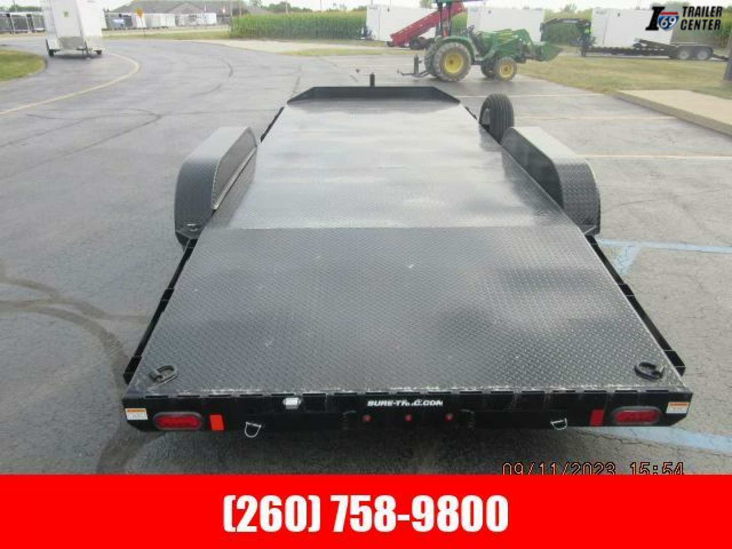Used 2022 Sure-Trac 7 x 18 (14+4) ST8218CHS-B-100 Car Hauler 10K ...