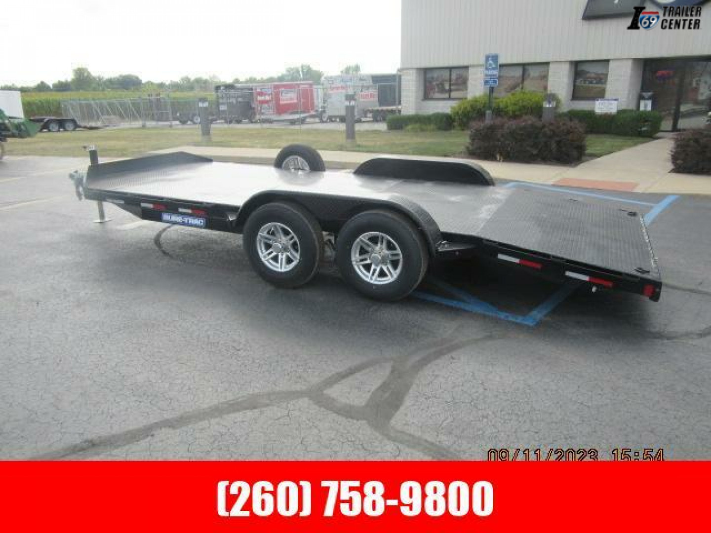 Used 2022 Sure-Trac 7 x 18 (14+4) ST8218CHS-B-100 Car Hauler 10K ...
