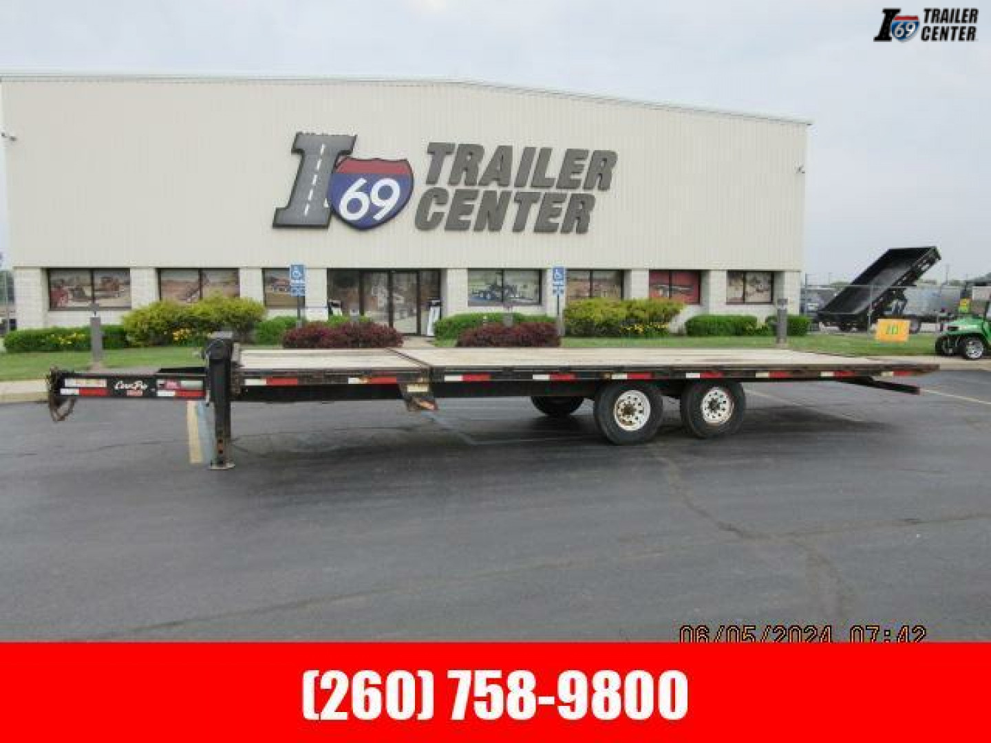 Used 2009 CornPro Trailers UNKNOWN Deckover Trailer for sale in Markle, IN