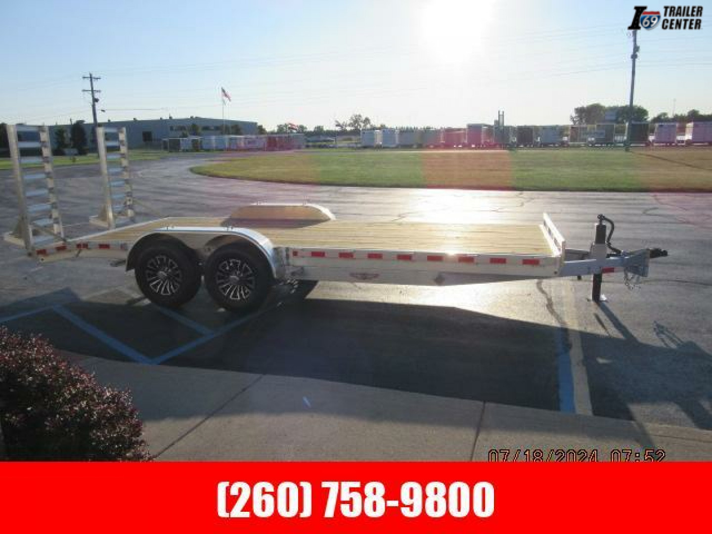 New 2024 H&H Trailers H8220HDAD-140 Car Hauler for sale in Markle, IN