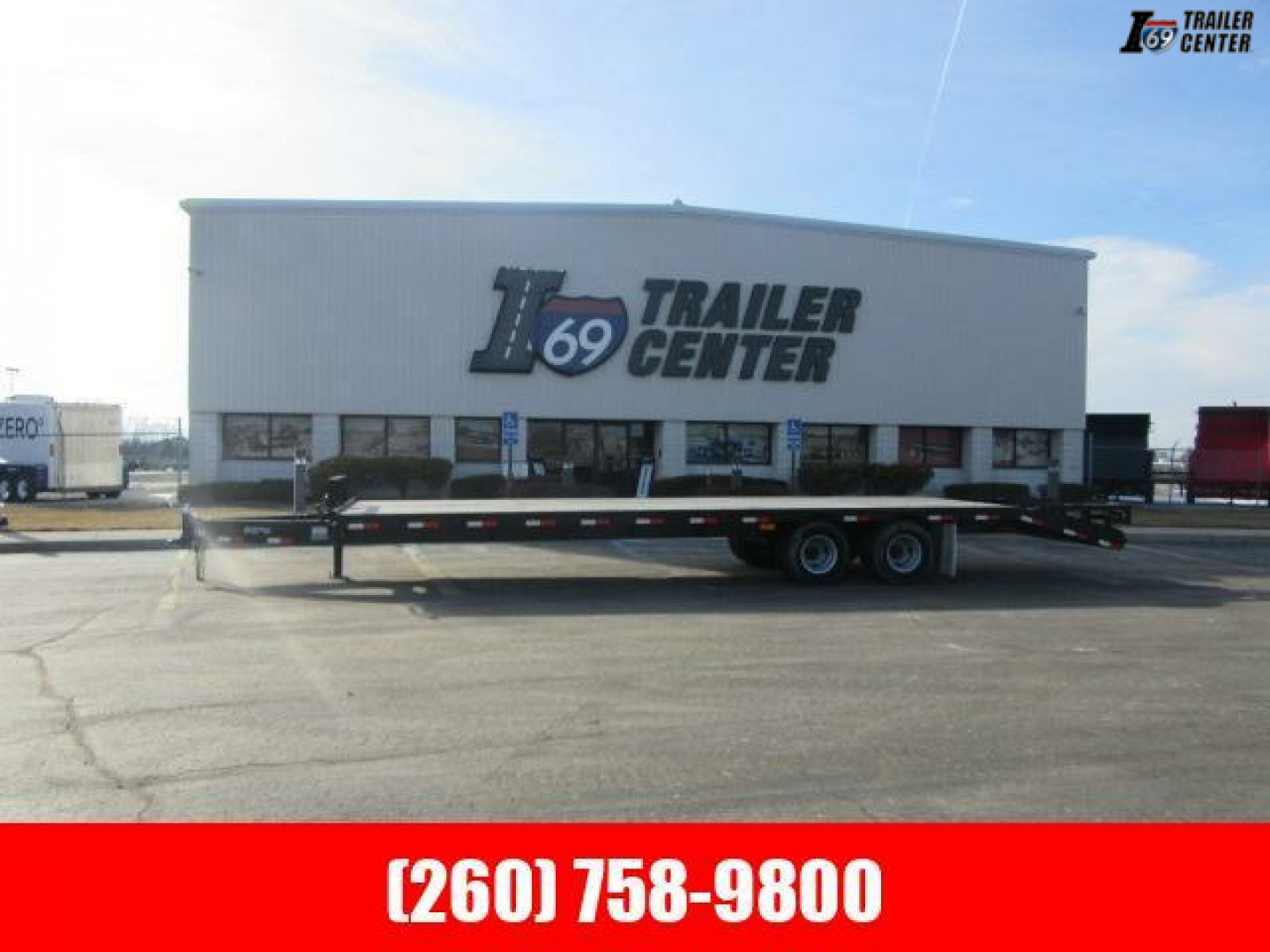 Used 2022 Imperial Trailer FB-16-20 Deckover Trailer for sale in Markle, IN