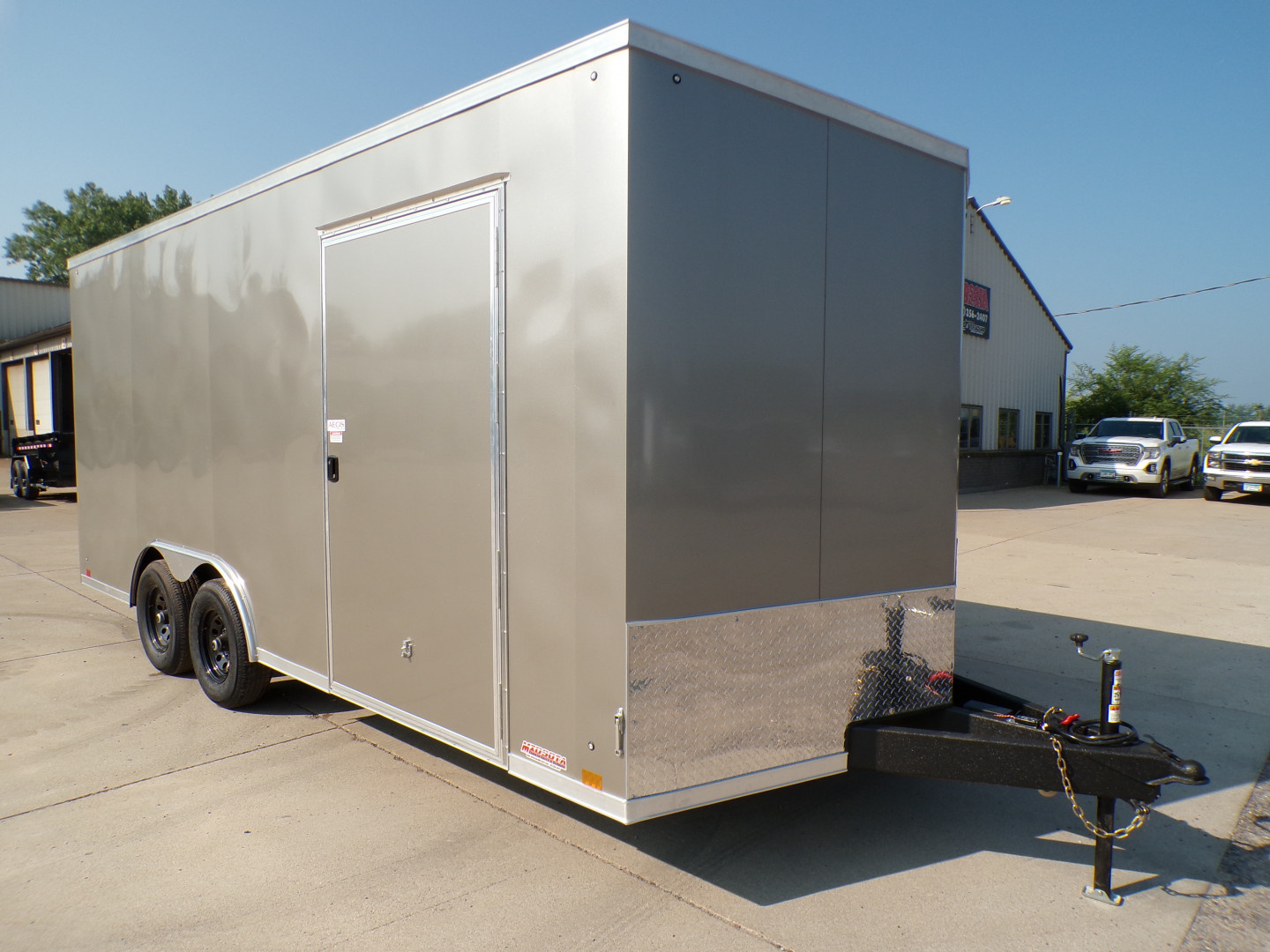 New 2025 8.5 x 18 TA V-Front Cargo / Enclosed Trailer - 335