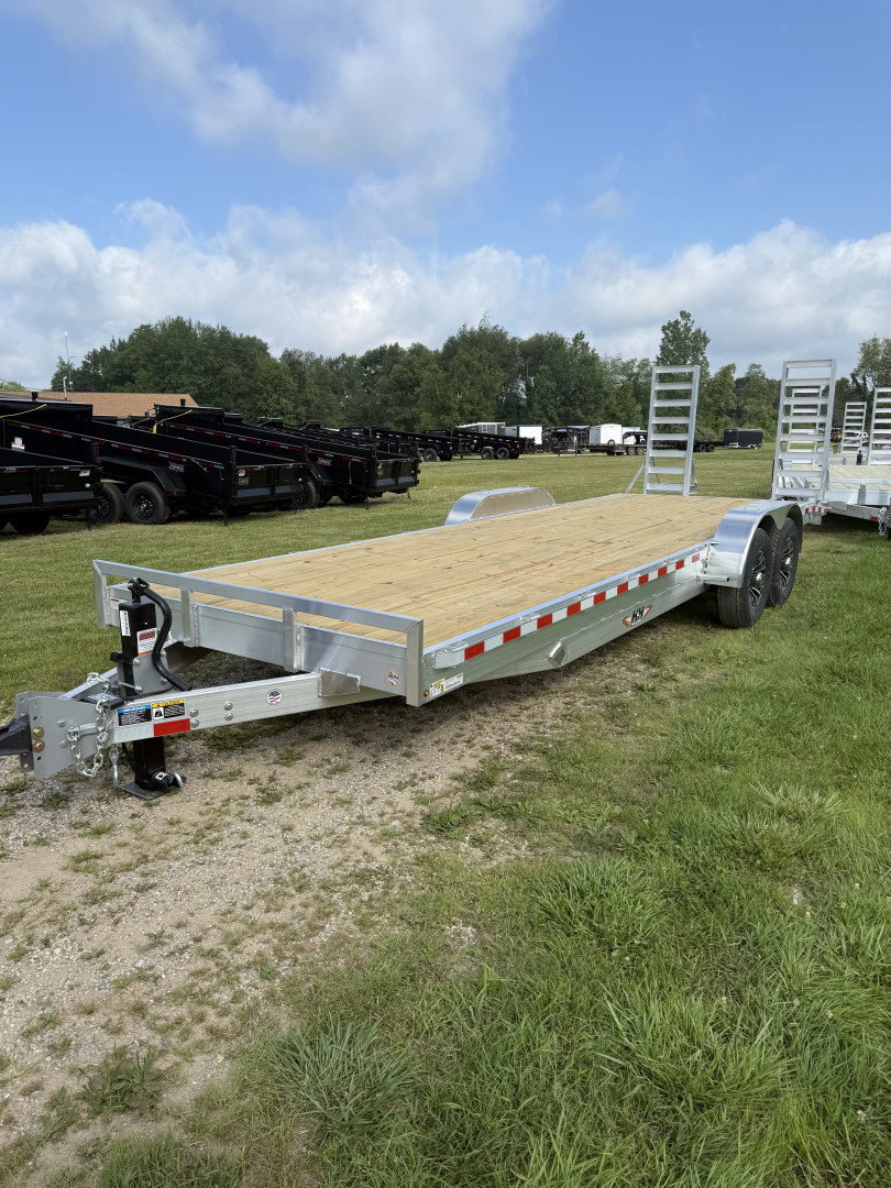 New 2026 H&H Trailers 20' ALL ALUMINUM 14K Equipment Trailer