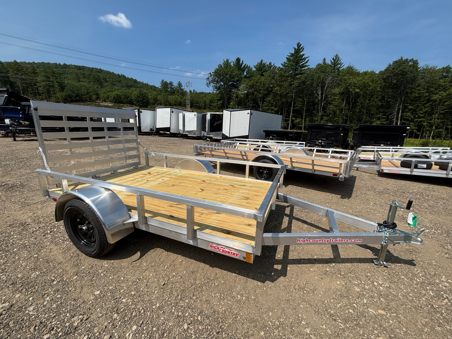 New 2026 High Country 6X10 /Full Aluminum/ Utility Trailer -2990gvw