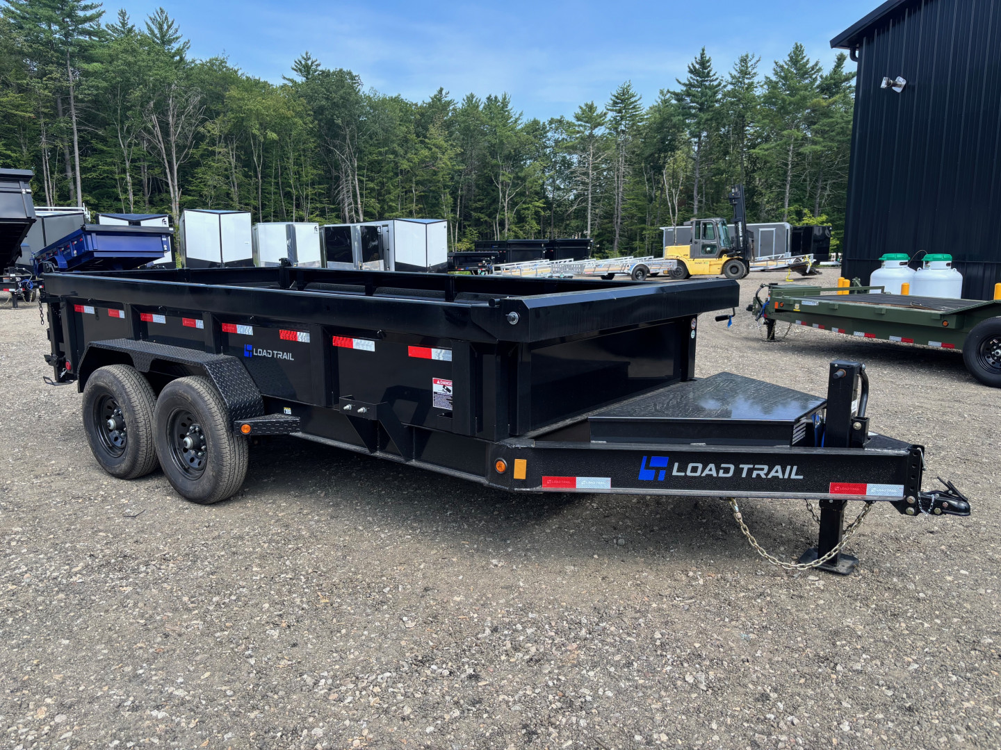 New 2026 Load Trail 7x14 Dump Trailer-HD / 24" Sides/ 10" I beam frame ...