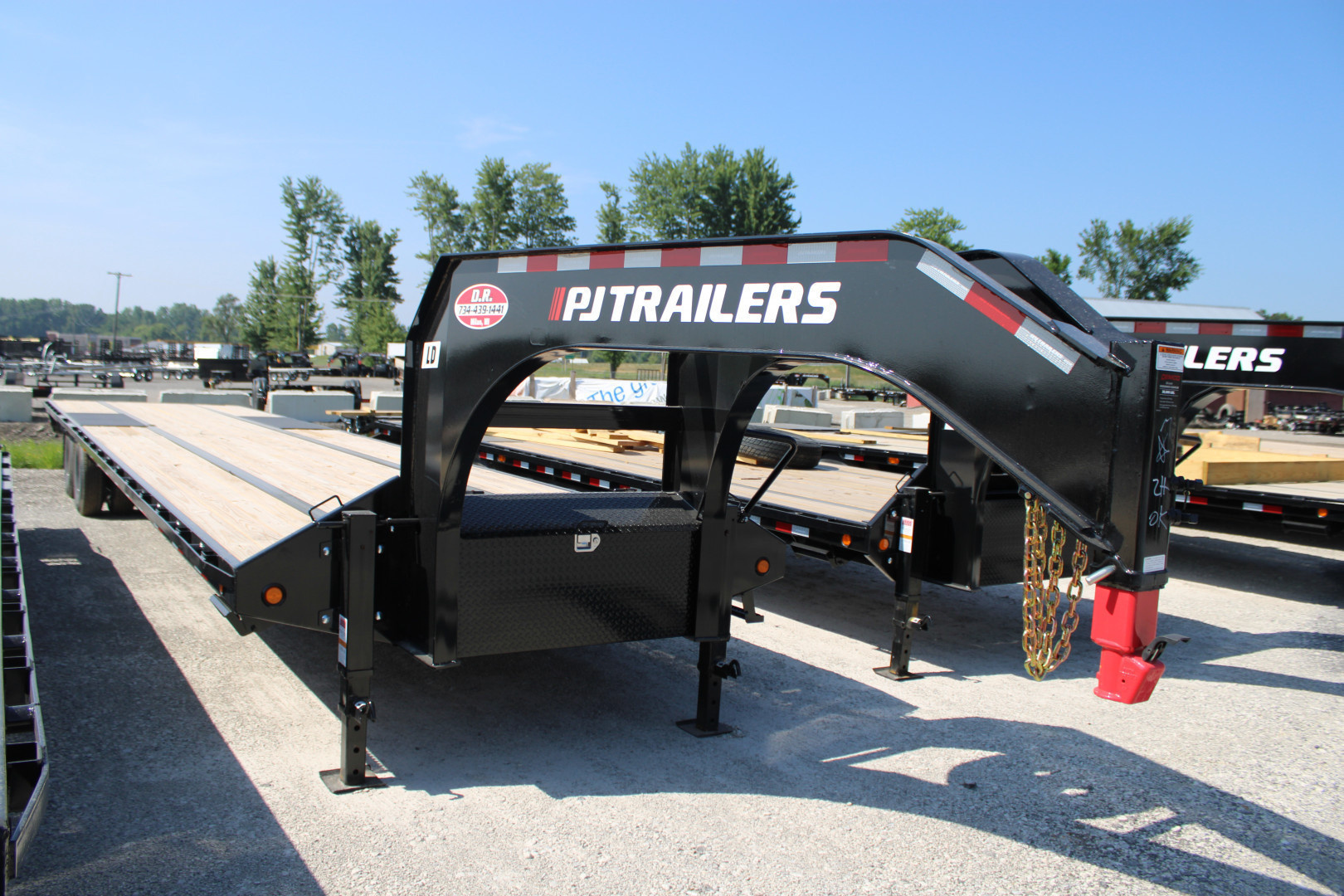 New 2026 PJ Trailers 40' SR 25K GVWR GN GOOSENECK EQUIPMENT TRAILER ...
