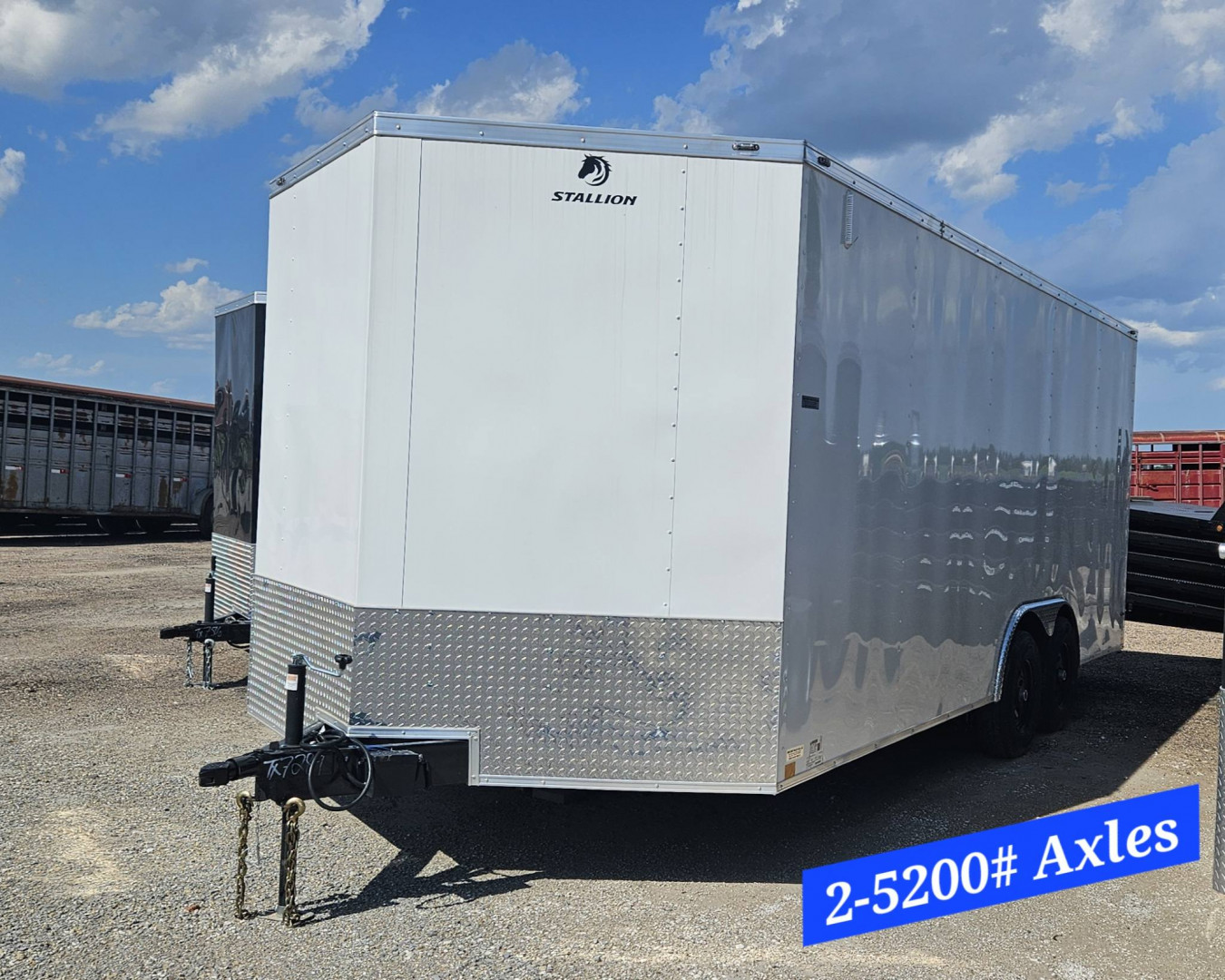 New 2025 Stallion Manufacturing LLC 8'6 x 20' Cargo / Enclosed Trailer ...