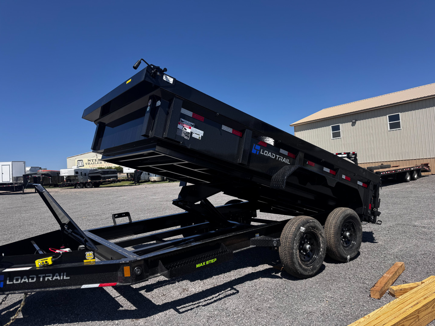 New 2026 Load Trail 7x14 Dump Trailer