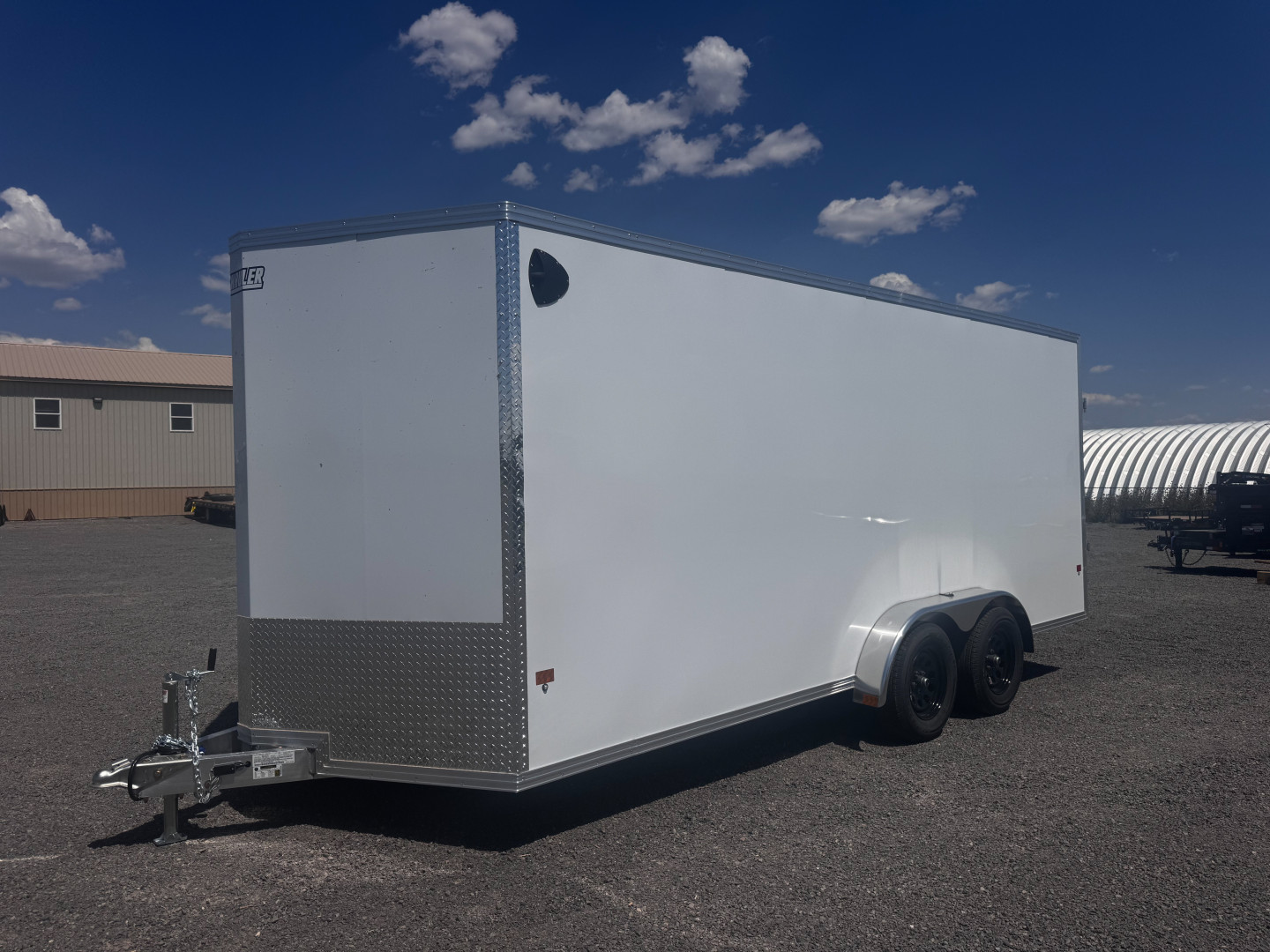 New 2026 ALCOM 7.4x18' LM Cargo / Enclosed Trailer for sale in Three ...