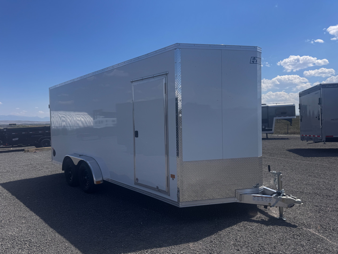 New 2026 ALCOM 7.4x18' LM Cargo / Enclosed Trailer for sale in Three ...