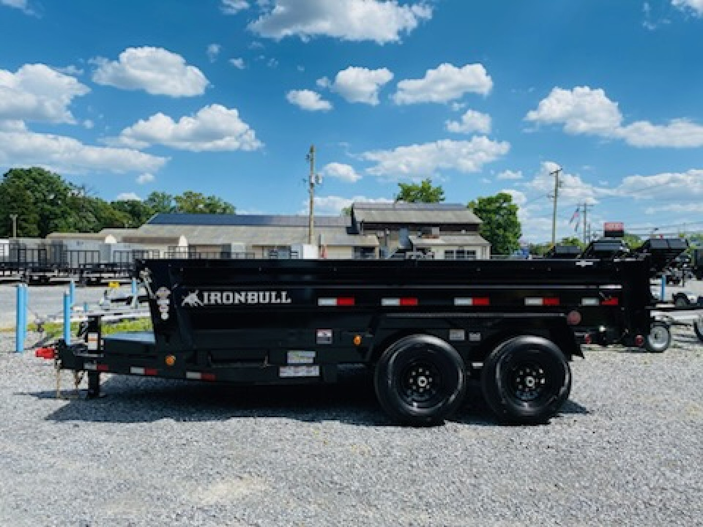 New 2026 Iron Bull 7X14DTB-15K GVWR Dump Trailer