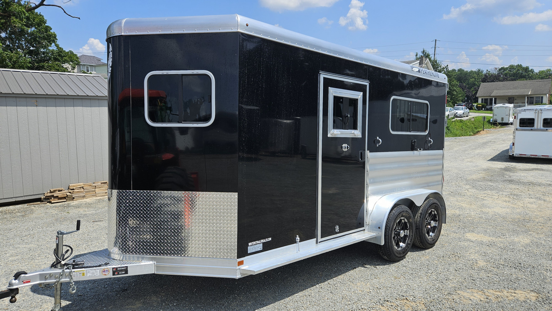 New 2025 Featherlite Trailers 7X14TA Horse Trailer for sale in East ...