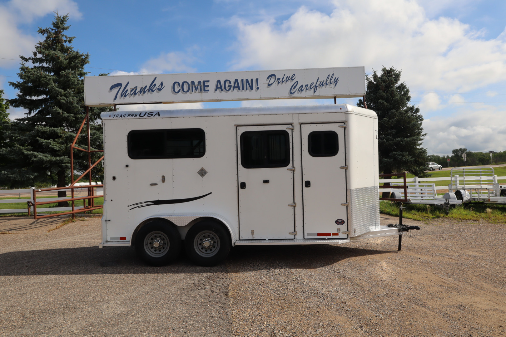 Used 2019 Trailer USA 2 Horse BP Trailer