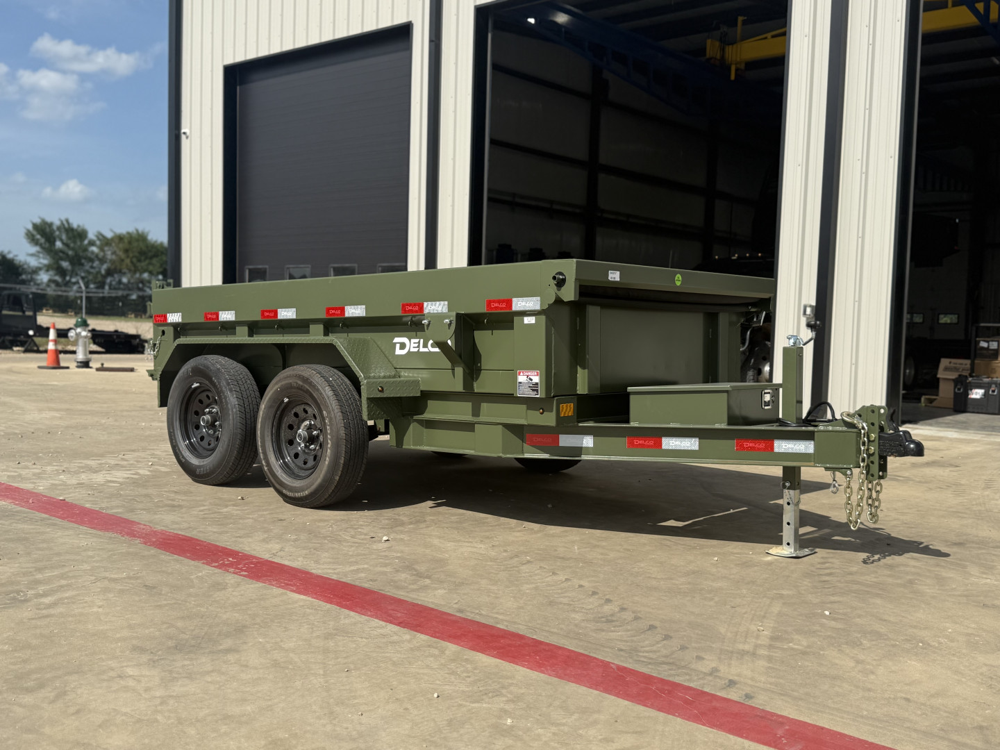 New 2025 Delco Trailers D110 Dump Trailer 40818 for sale in Paris, TX