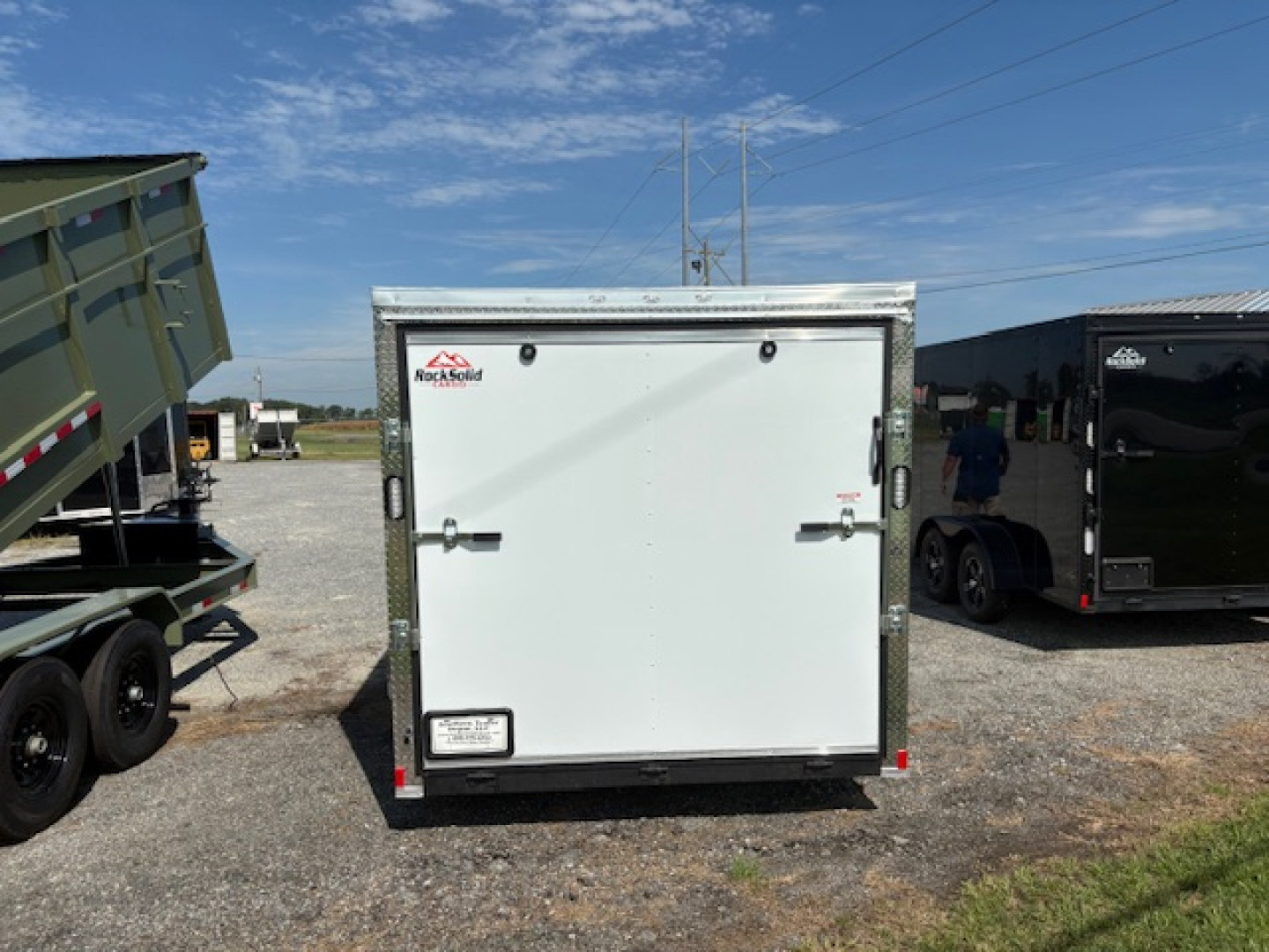 New 2026 Rock Solid Cargo 7x14 SA Cargo / Enclosed Trailer