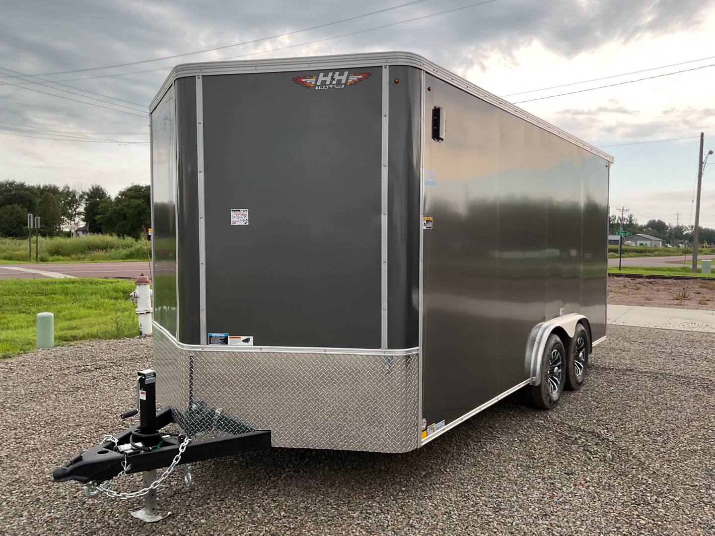 New 2026 H&H Trailers H9616TFTV-100 Cargo / Enclosed Trailer