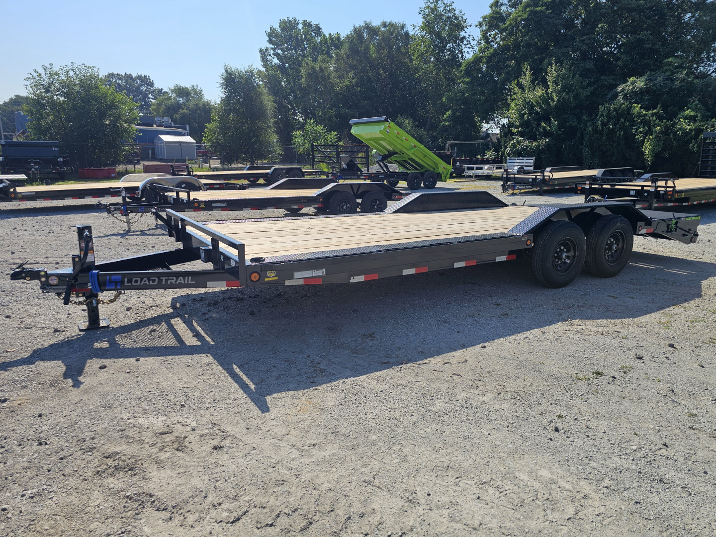 New 2025 Load Trail 102 X 22 14K CAR HAULER MAX RAMPS EQUIPMENT for ...