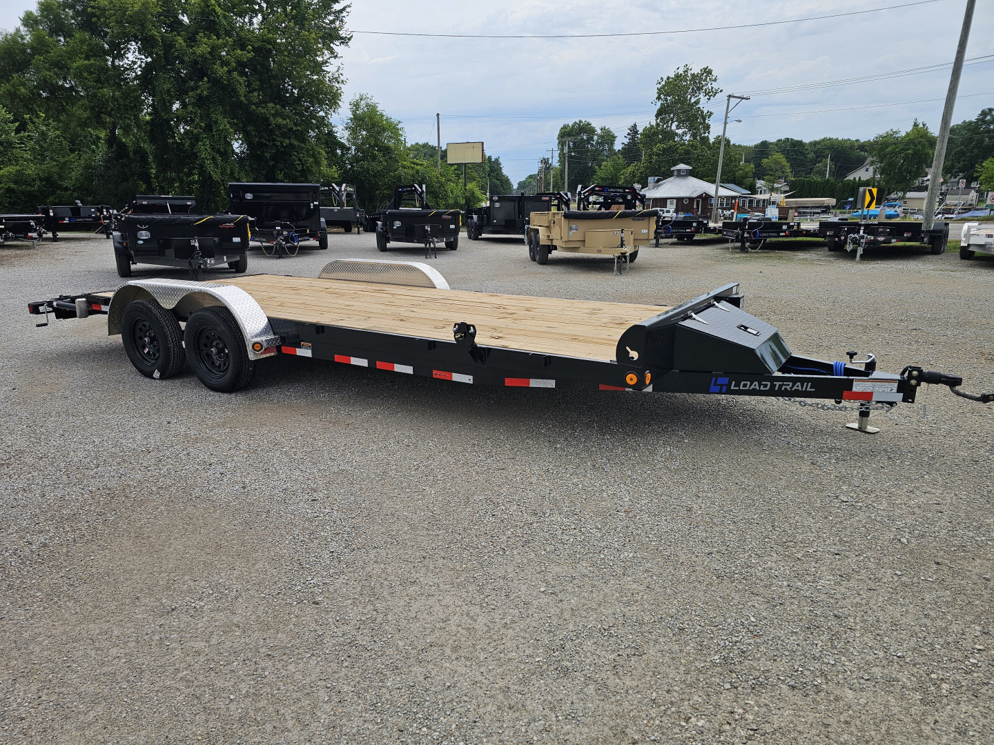 New 2025 Load Trail 83" x 20' Tandem Axle Carhauler 7000 GVWR Car ...