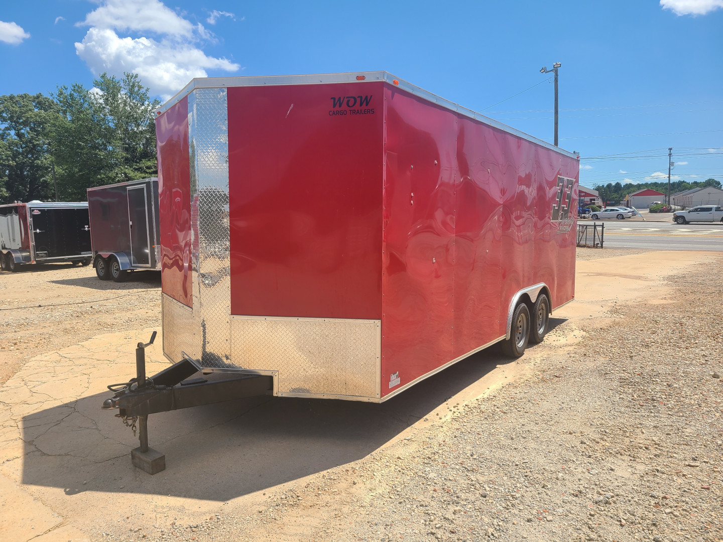 New REPO UNIT - 2021 Eagle Trailers 8.5x20 7K Enclosed Car Hauler Cargo ...