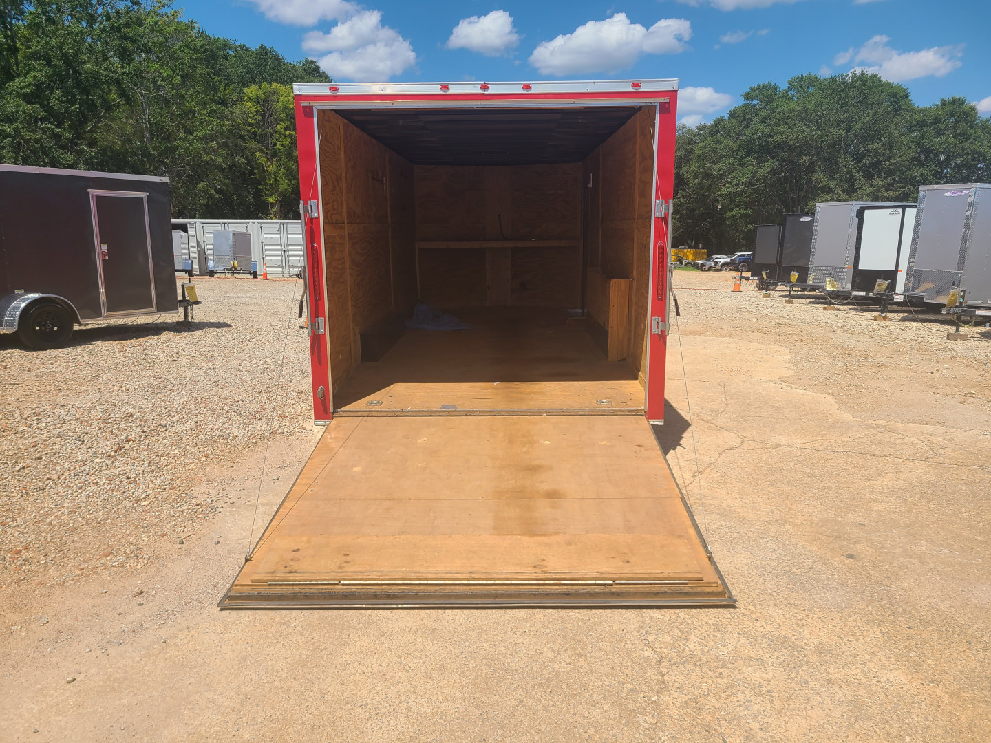 New REPO UNIT - 2021 Eagle Trailers 8.5x20 7K Enclosed Car Hauler Cargo ...