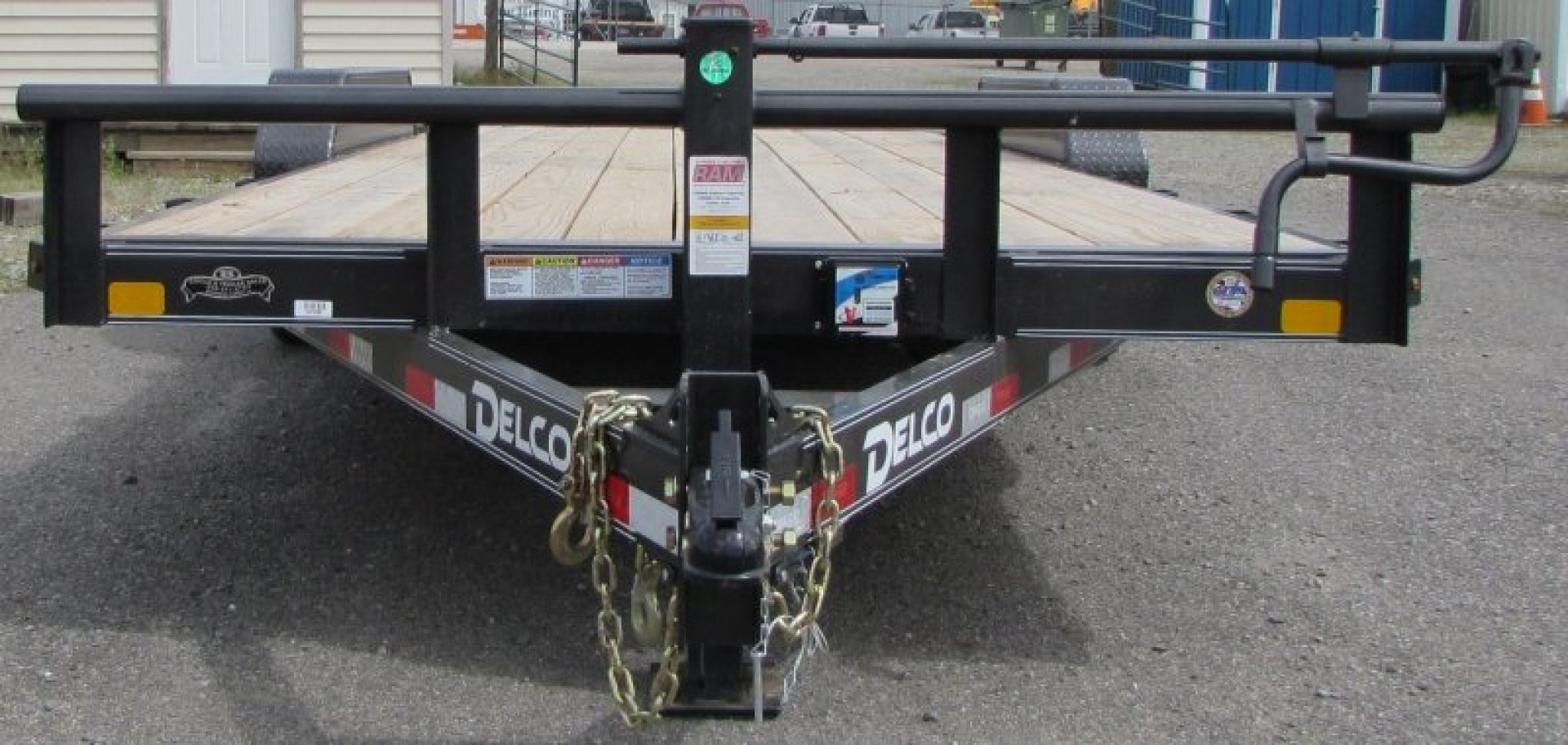 New 2024 Delco Trailers Carhauler 83" X 18' Car Hauler