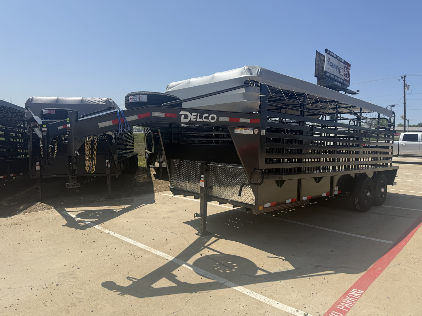 New 2026 Delco Trailers B820 Stock / Stock Combo Trailer 41249 for sale ...