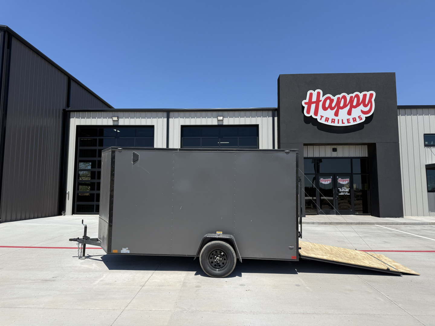 Used Stallion 6'x12' Single Axle Enclosed Trailer for sale in Lubbock, TX