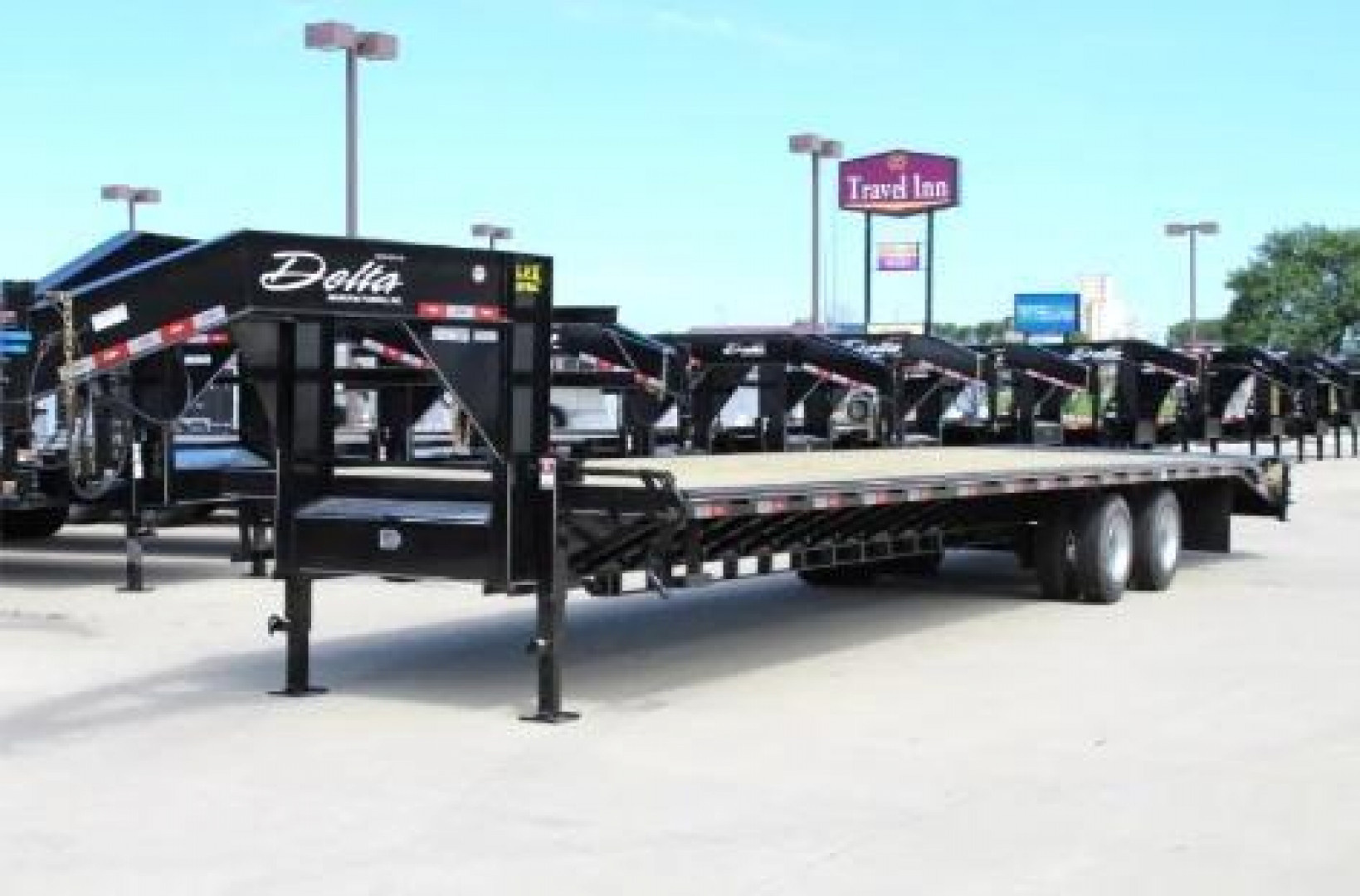 New 2025 Delta Trailers 36' Gooseneck Flatbed Trailer