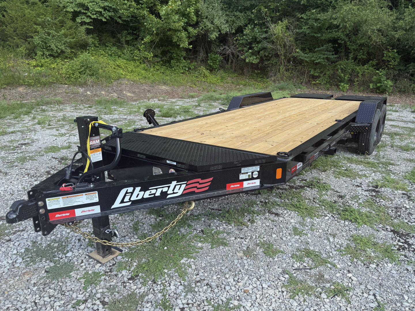 New 2025 Liberty LE Equipment Trailer 17+3 MAMMOTH RAMPS 17.5K G.V.W.R ...