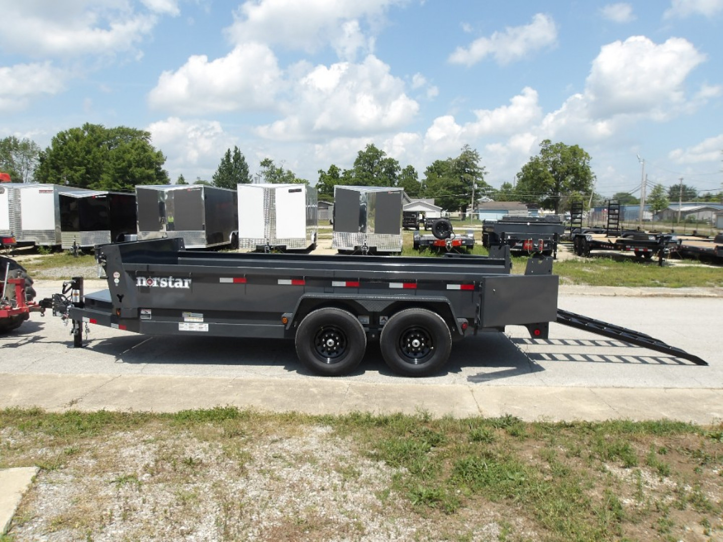 New 2026 Norstar DCB8316072ES2GRY Dump Trailer