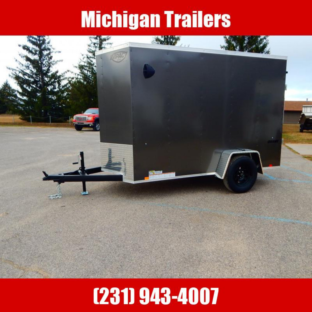 New 2024 Impact Trailers 5x10 3k Quake Cargo / Enclosed Trailer for ...