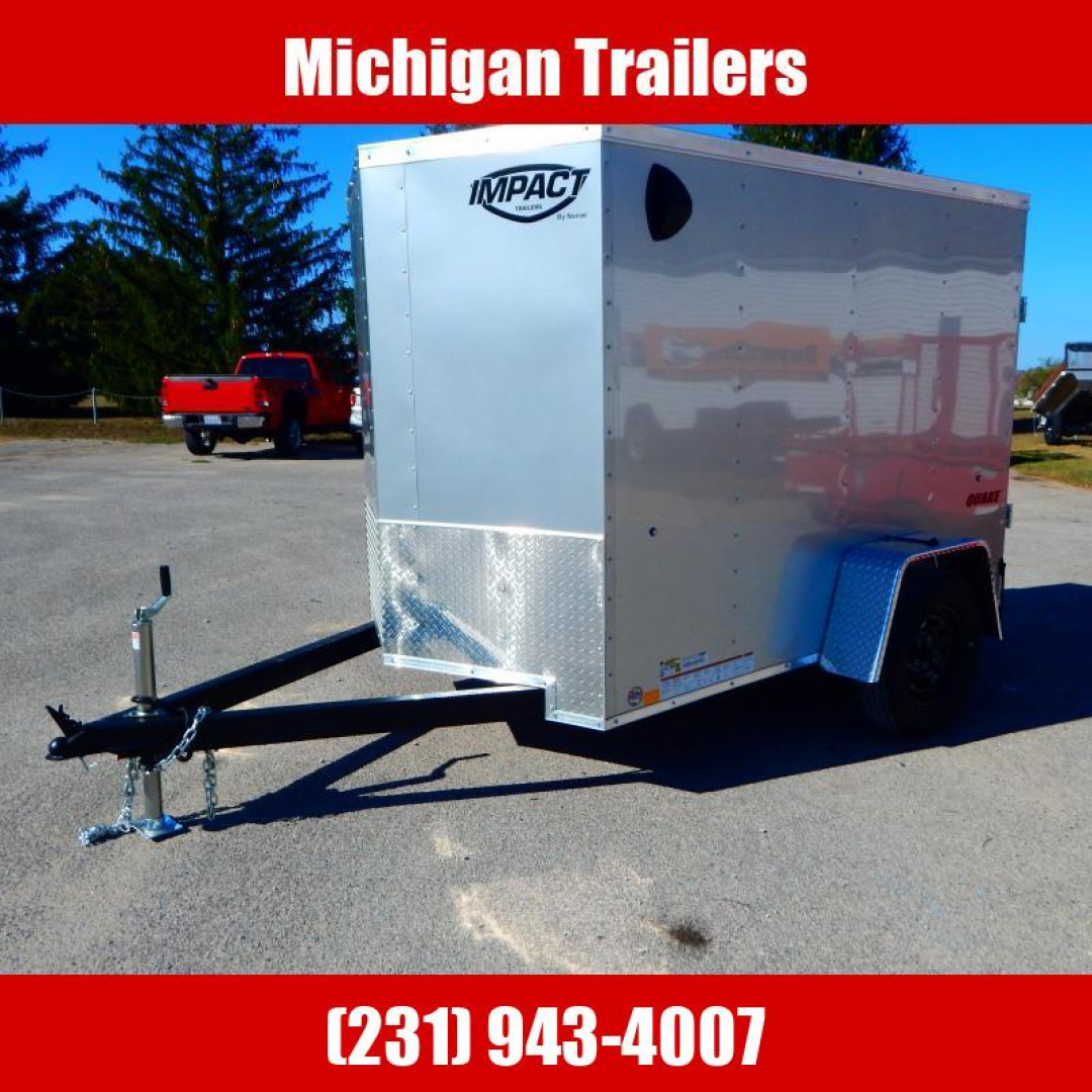New 2024 Impact Trailers 5x8 3k Quake Cargo / Enclosed Trailer for sale ...