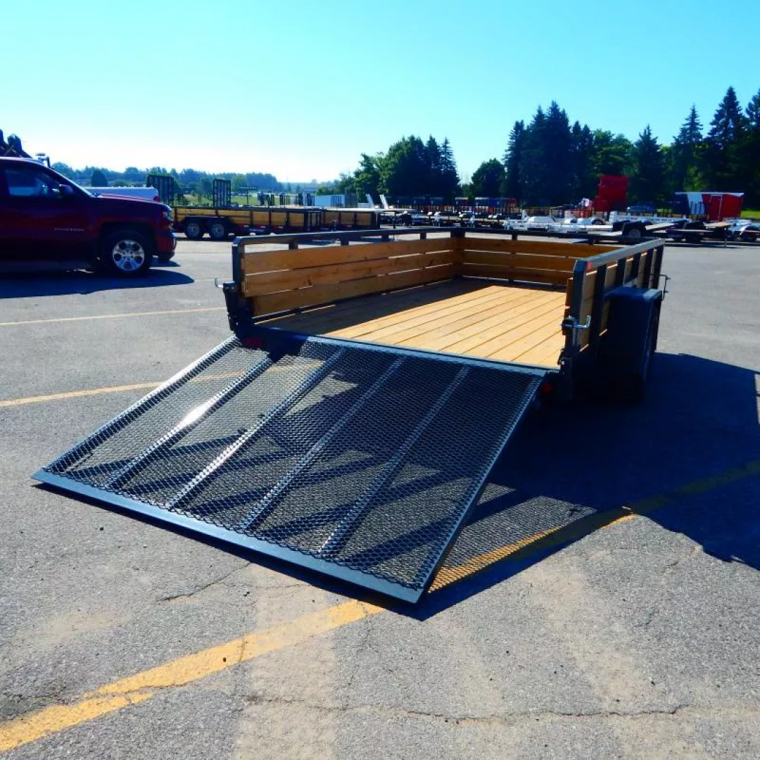 New 2025 Sure-Trac 7 x 12 Tube Top Three Board 5K Brake