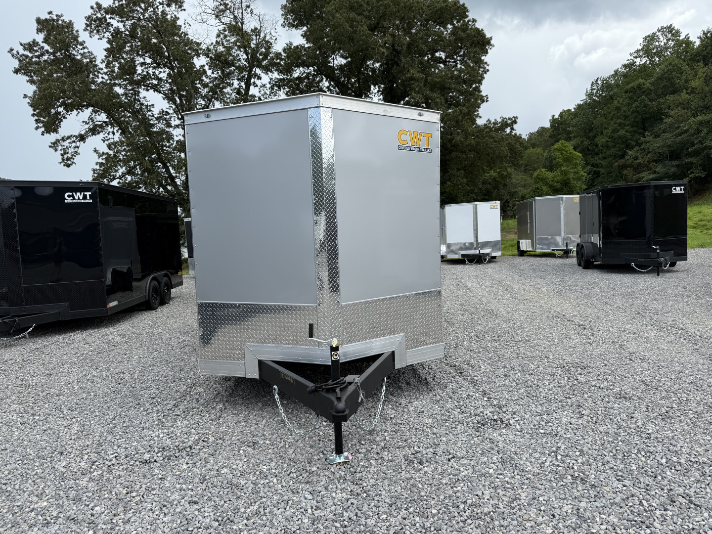 New 2025 Covered Wagon Trailers 7X16 TA3 BAR LK POLY Cargo / Enclosed ...